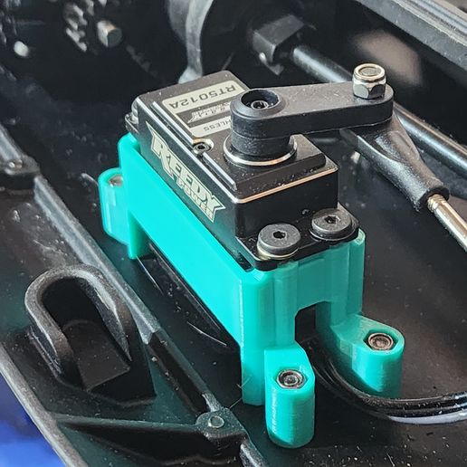 🤖 1/10 - 1/8 Servo Adapter for Losi 8IGHT-X Super Lasernut・ STL File ...