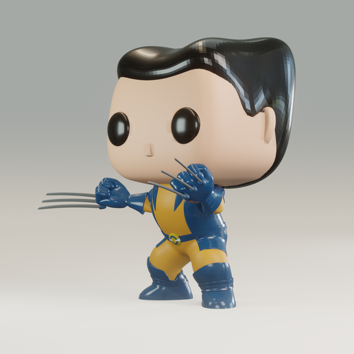 STL file FUNKO WOLVERINE 👾 ・3D printing design to download・Cults