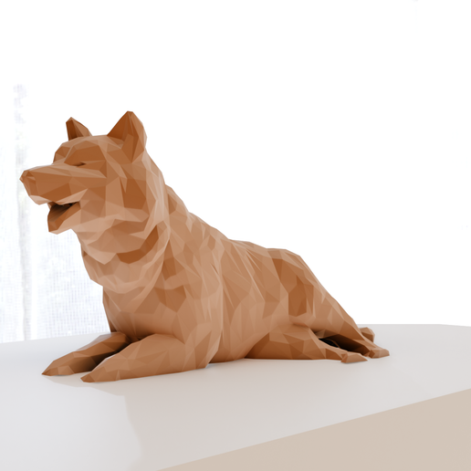 STL file shiba inu smiling and sitting stl 🐕 ・3D print design to ...