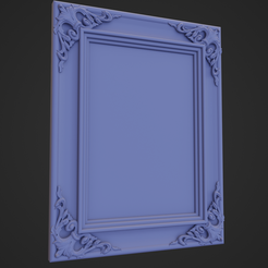STL file Antique Frame 2・Model to download and 3D print・Cults