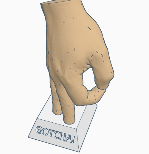 Hand Circle - Gotcha!・Free 3D File for ・Cults