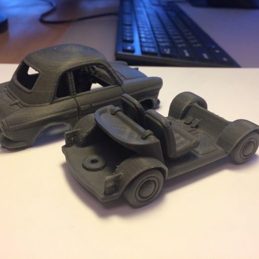 🚗 Pony Toy Car・Free STL File for ・Cults