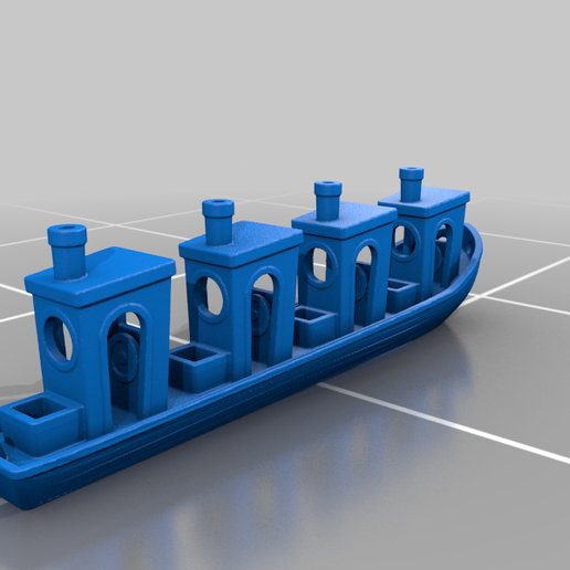 🛥️ Long Benchy・Free 3D File for ・Cults
