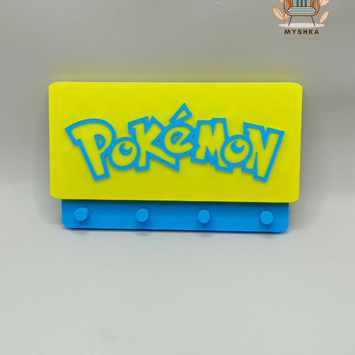 STL file Pokémon key hanger 🔑 ・3D printable model to download・Cults