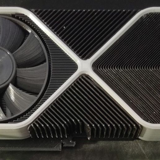 🖥️ NVIDIA RTX 3090 SERIES FOUNDERS EDITION FULLY 3D PRINTABLE 1:1 SCALE WITH SPINNING FANS・ STL ...