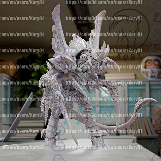 🛰 Space Bug 7・Archivo 3D para Impresión 3D・Cults