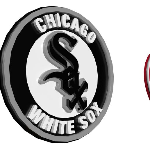 ⚾ MLB Major League Baseball EVERY TEAM'S LOGOS・ 3D File for ・Cults