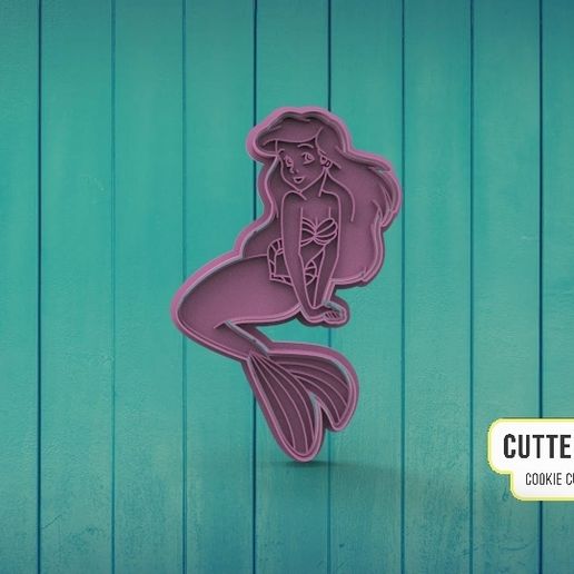 Archivo Stl Sirenita Ariel M3 Little Mermaid Ariel M3・objeto Imprimible En 3d Para Descargar・cults