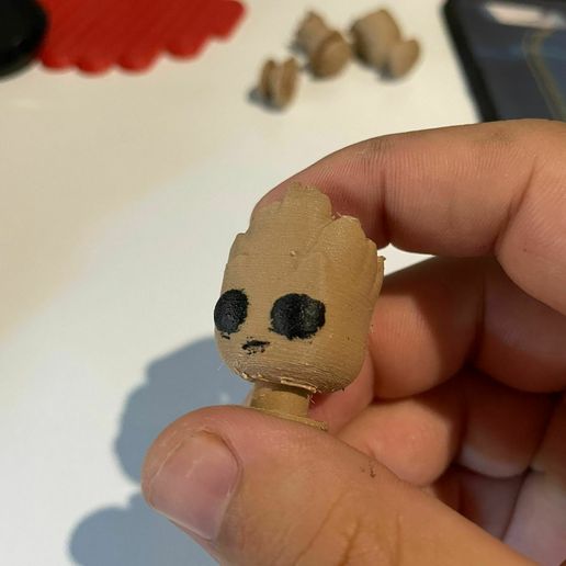 Archivo STL Funk Groot Crocs Charms 👾 ・Diseño de impresión en 3D para descargar・Cults