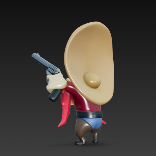 🔫 Yosemite Sam - Looney Tunes・Free STL File for 3D printing・Cults