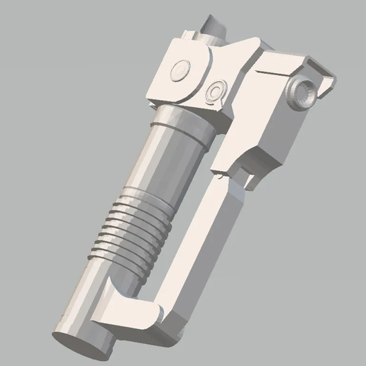 ⭐ Ezra Bridger's Collapsible Lightsaber (Removable Blade)・ STL File for ...