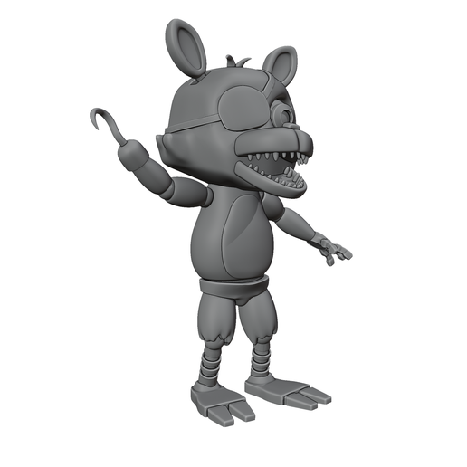 🤖 Adventure Foxy・ STL File for 3D printing・Cults