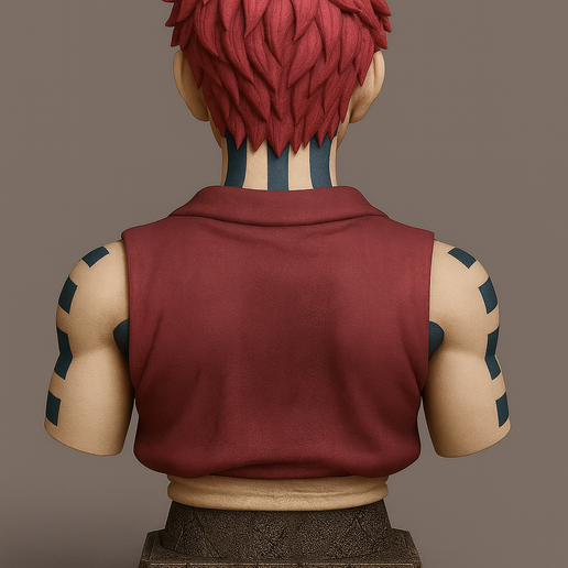 👤 Akaza Bust・Free STL File for 3D printing・Cults