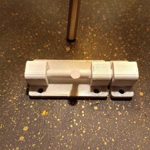 Simple slide Bolt Lock 🔒・ STL File for 3D printing・Cults