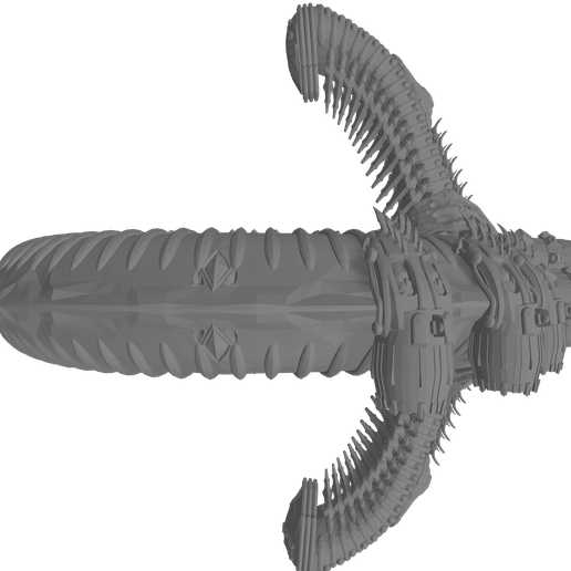 STL file The First Descendant - Vulgus Truth Gunship 🚢 ・3D printing ...
