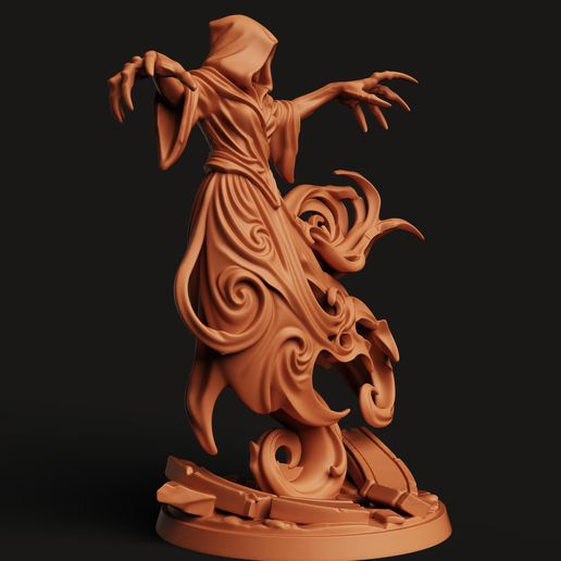 👻 Spectral Wraith Ghost Statue | Gothic Fantasy Sculpture | Dark Art ...