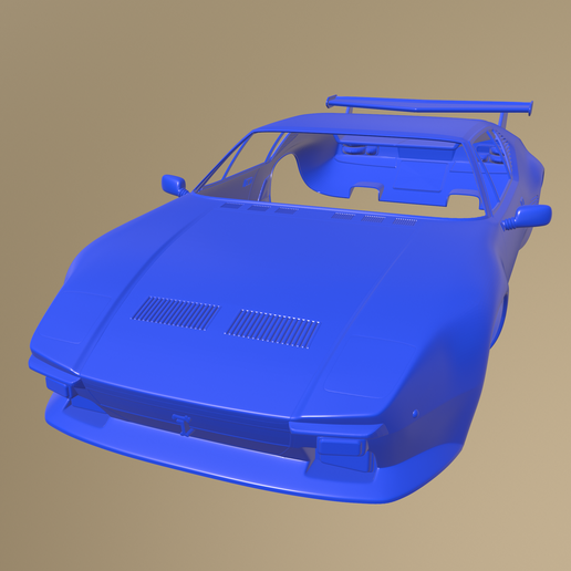 Archivo STL DE TOMASO PANTERA GTS 1971 CARROCERIA IMPRIMIBLE 🚗 ・Objeto ...