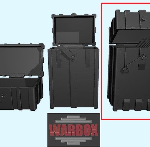 📦 Warbox - WarboXL version - secondary organiser insert included・ 3D ...