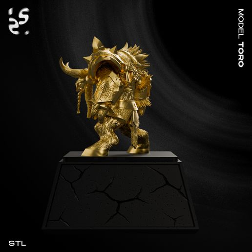 🎨 (AOV) Arena of valor | Toro・Free 3D File for 3D printing・Cults