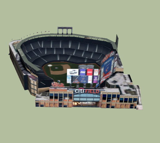 🆕 CITI FIELD (NEW YORK METS)・ STL File for 3D printing・Cults