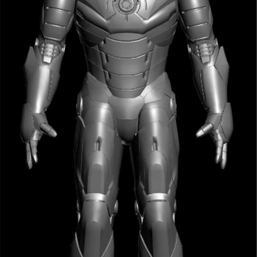 3D file Ironman MK3 🦸 ・3D printable design to download・Cults
