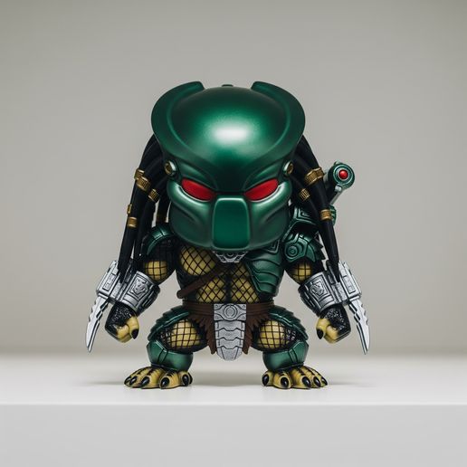 Predator Chibi - 3D Printable Figurine (STL) 👽⚔️ ・ STL File for 3D ...