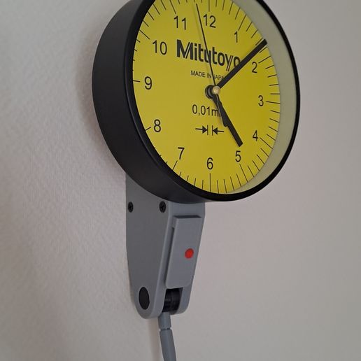 🕰️ Dial Indicator Clock Comparateur Mitutoyo・ STL File for 3D printing ...