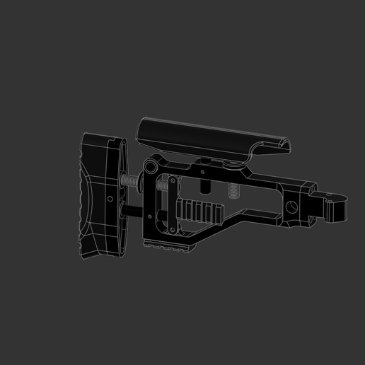 🔫 Surgeon CSR Stock for XM2010 ESR・Free 3D File for 3D printing・Cults