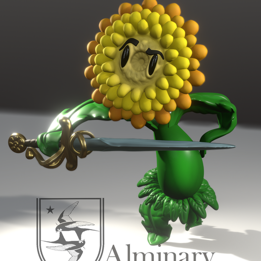 🎲 Amidor the Dandelion - tabletop miniature・ STL File for 3D printing・Cults