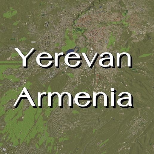 STL file Yerevan Armenia - city and urban 🇦🇲 (OBJ)・3D print model to download・Cults