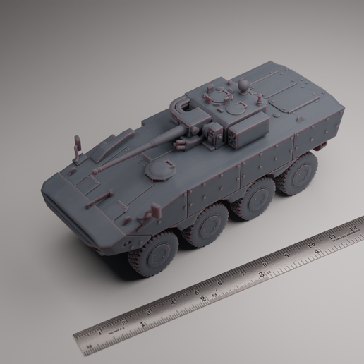 🪖 Iveco SuperAV 8x8・ STL File for ・Cults