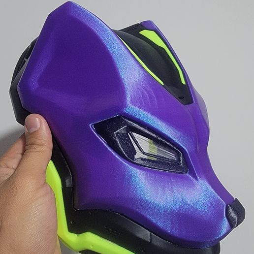 🦊 Evo Fox - cosplay sci-fi mask - digital stl file for 3D-printing・3D ...