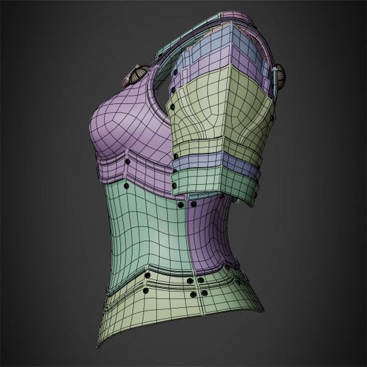 🪖 Berserk Casca Armor for Cosplay・ 3D File for 3D printing・Cults