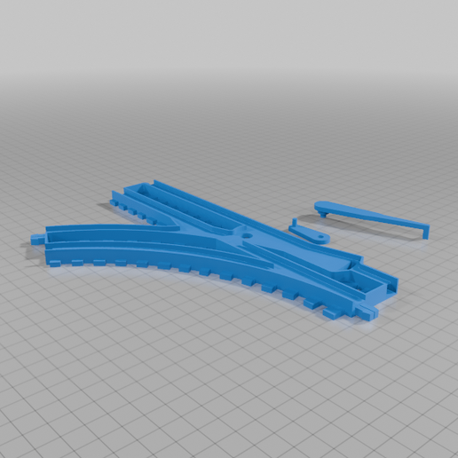 Free 3D file Thomas and friends Y junction Left turn ⬅️ ・Design to ...