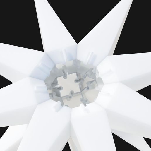 Download free STL file Multipoint 3D Star • 3D printable object ・ Cults