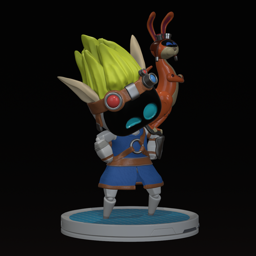 🤖 Astrobot, Jak and Daxter cameo bot. Astro's playroom. 3d print SLA ...