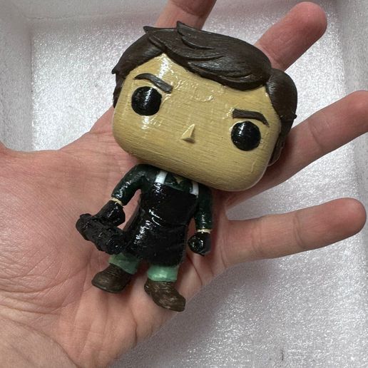 🎨 Funko Pop - Dexter Morgan・ STL File for 3D printing・Cults
