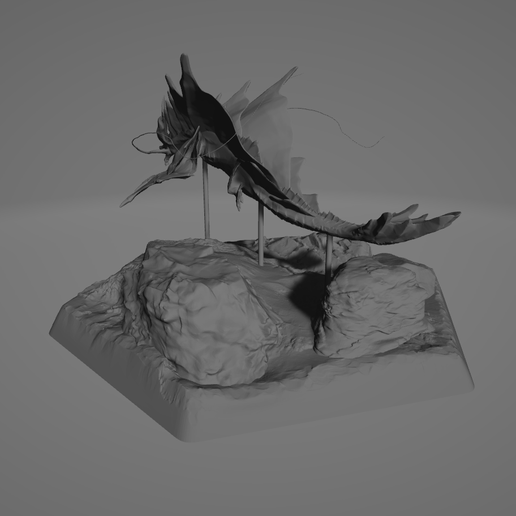 👹 MONSTER HUNTER AMATSU FIGURE・ STL File for 3D printing・Cults