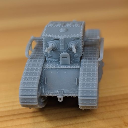 🎲 Medium Mark B “Whippet” (WW1, British Empire)・ 3D File for ・Cults