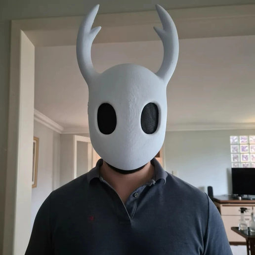 👾 Hollow Knight Mask - The Knigth・ 3MF File for 3D printing・Cults
