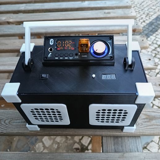 STL file mp3 box, radio, bluetooth 📦 ・3D printable model to download・Cults