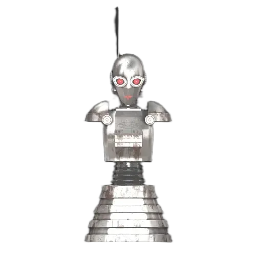 🎲 Robo-Margot de Fallout・Archivo OBJ Gratis para Impresión 3D・Cults