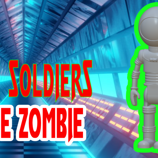 🛰 Space Zombie・Free 3D File for 3D printing・Cults