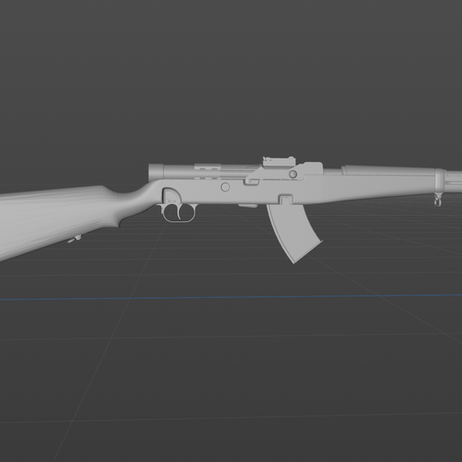 🗺️ German Vollmer M35 rifle 3D model material・ STL File for 3D printing ...