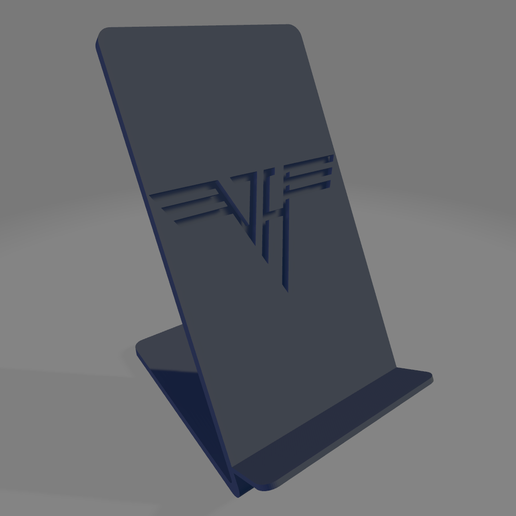 STL file Van Halen Phone Holder 🚐 ・3D printing idea to download・Cults