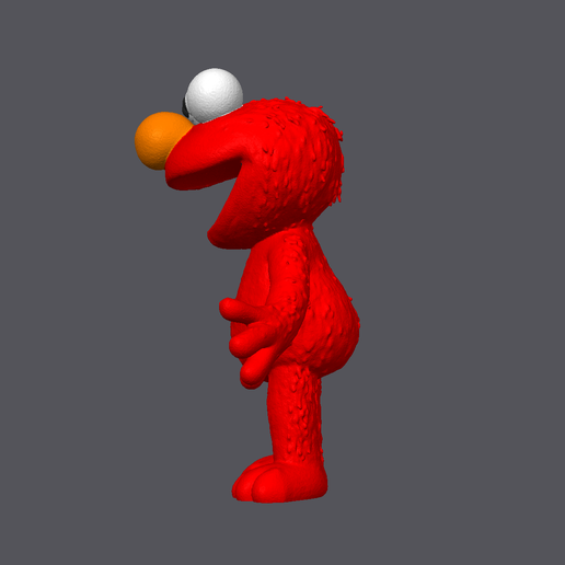 🧸 Elmo – Classic Edition・ 3MF File for 3D printing・Cults
