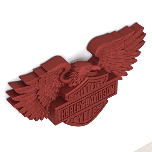 🏍️ Harley Davidson・ STL File for 3D printing and CNC machining - Laser ...