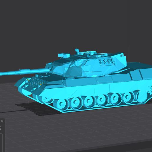 🪖 Tank Leopard 1A5 Printable Model 1:72・ STL File for 3D printing・Cults