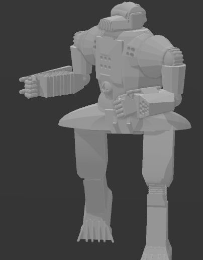🤖 Kintaro Battlemech Battletech・Free STL File for ・Cults