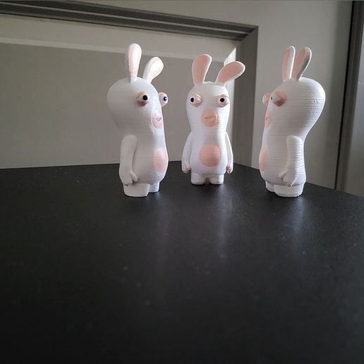 🎬 Inspired by Rabbid from the TV show - Rabbids Invasion・ STL File for ...
